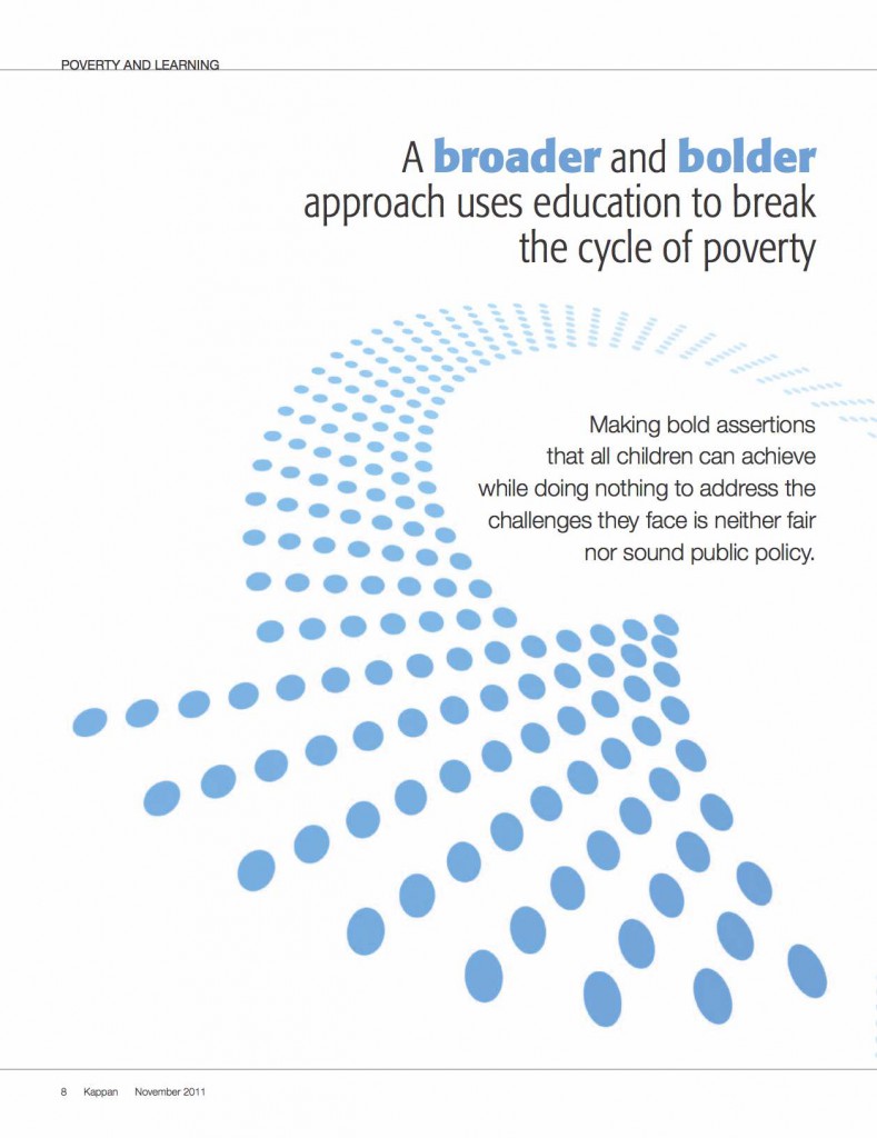 A Broader and Bolder Approach Uses Education to Break the Cycle of ...