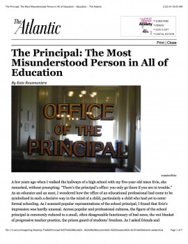 The Principal: The Most Misunderstood Person in All of Education ...