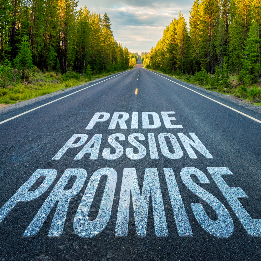 Passion, Pride, Promise - Inflexion
